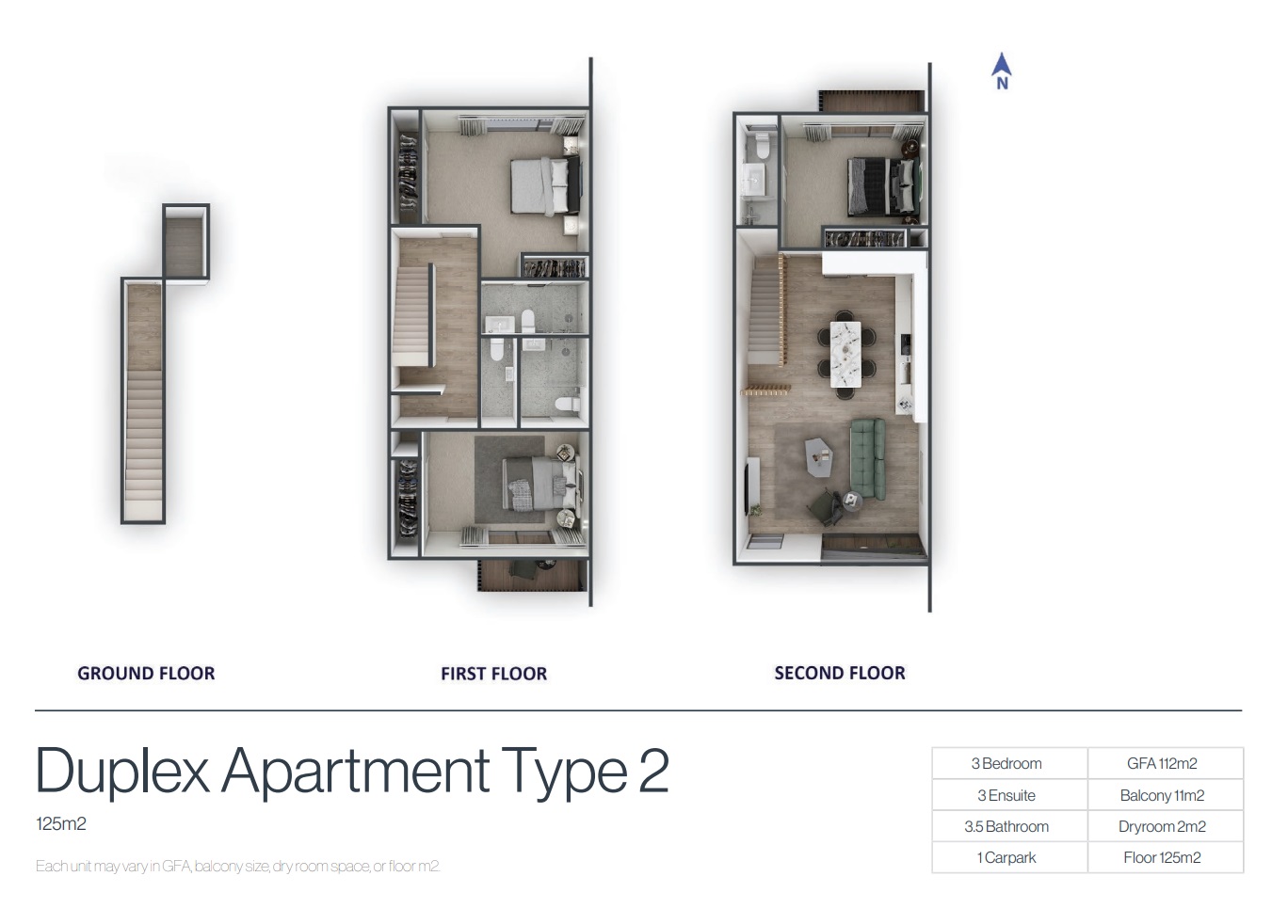 Duplex type Apartment